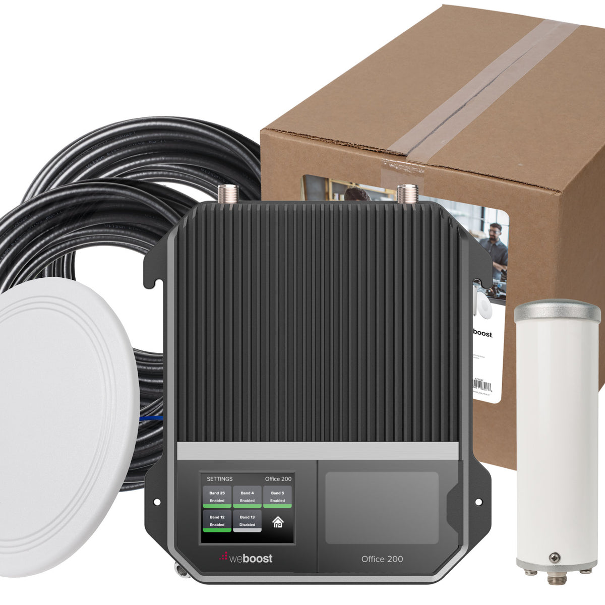 weBoost Office 200 Cell Signal Booster Kit 50 Ohm 472047 – UberSignal