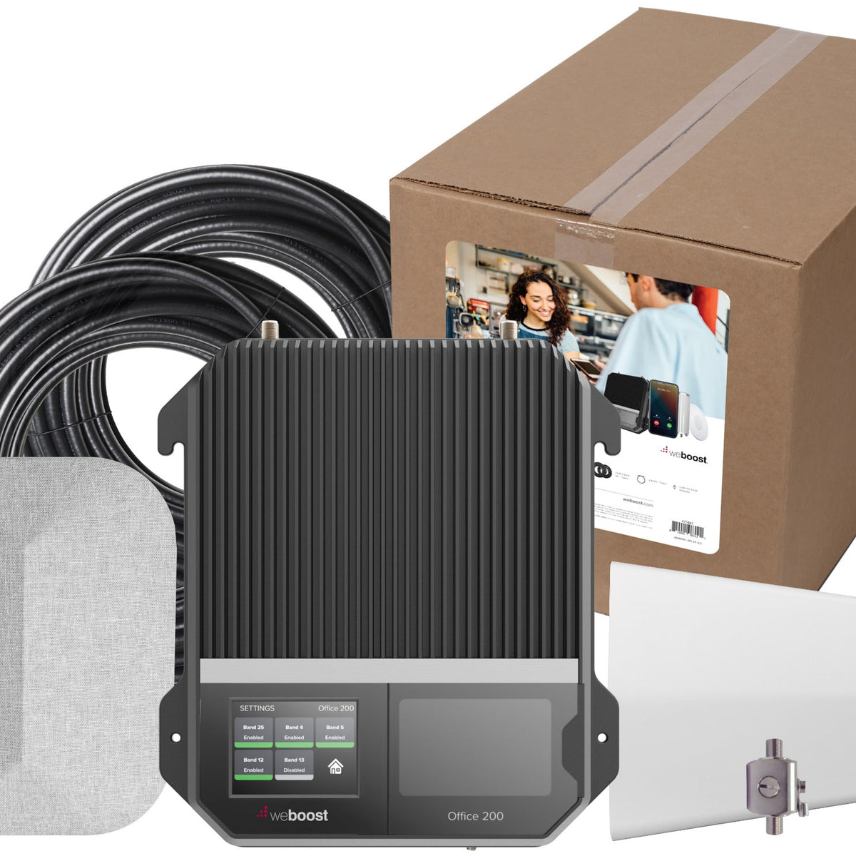 weBoost Office 200 75 Ohm Cell Phone Signal Booster 471047 – UberSignal