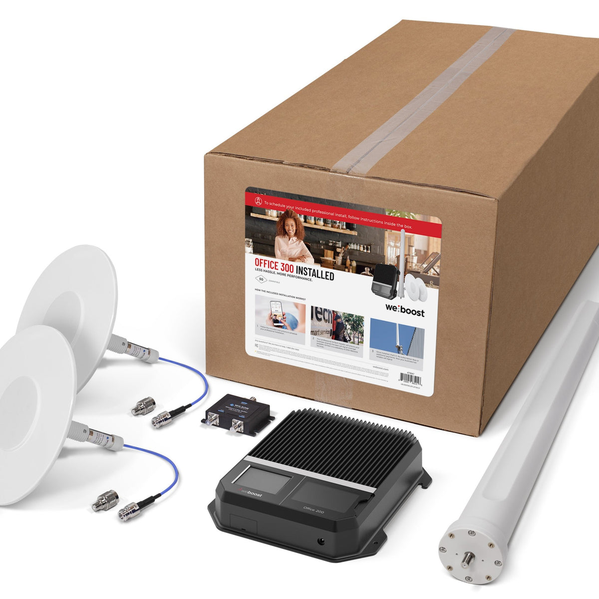 weBoost Installed Office 300 – Professional Installation Included | 47 ...