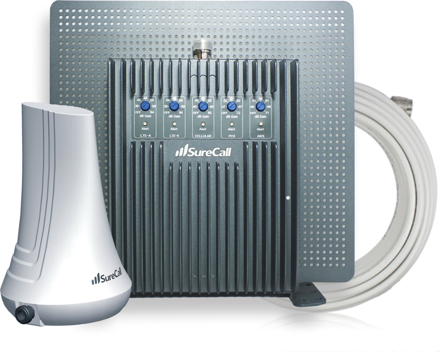 SureCall Simple Setup Signal Booster Kit for Voice, 3G & 4G LTE [Disco ...
